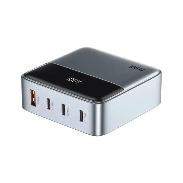 Green Lion 100W GaN Premium UK Plug Adapter - Gray buy in qatar online ...